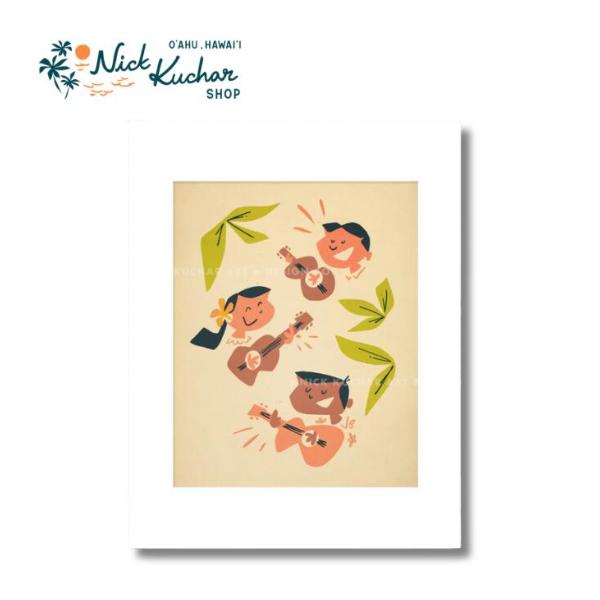 【 Plumeria Picking 】ハワイ各地の美しい風景をレトロなタッチで描く、サーフアーティスト、Nick Kucharのアートプリント。寝室にもリビングにも、飾るだけでハワイを感じて頂けるステキなアートプリントです。■商品詳細●サ...