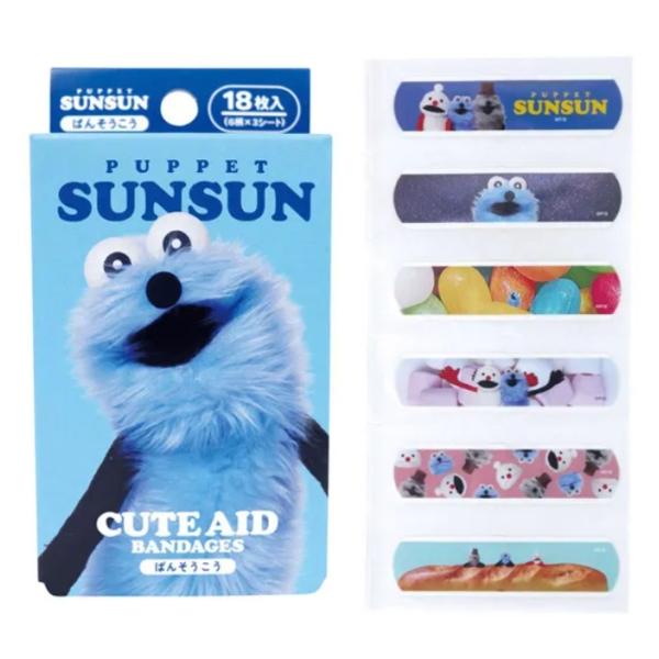 素材 オレフィン系樹脂　日本製サイズ 約6.3×11.7×2cm18枚（1シート6柄×3シート入）