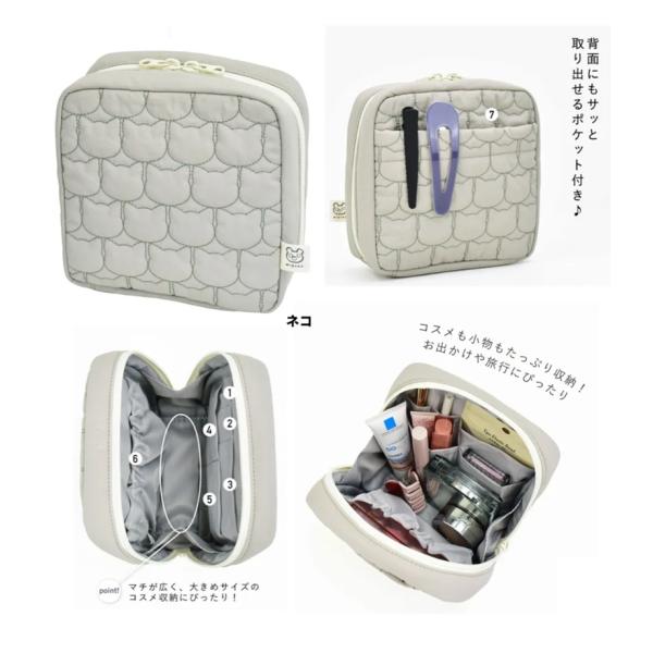 素材 ナイロンサイズ 約H15×W15.5×D7cm　　重量：約80g内ポケット×6