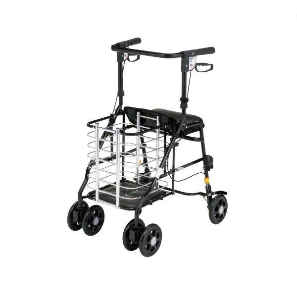 【納期】ご注文日より2〜4日以内に出荷致します。(※土日祝を除きます。※在庫品に限ります。)【商品説明】・ワゴンタイプシルバーカー・大きな荷物も沢山収納できるワゴンタイプ!・椅子はたためます。・買い物カゴ置き付き・折りたたみ時も自立可能！【...