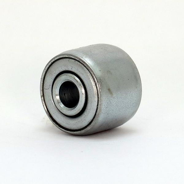 【特長】・マキテック製ホイールコンベヤ W-2015TS対応ホイール。・スチール製プレスホイール。・安価タイプ。・軽軽〜中荷重負荷回転に適します。・軸は付属しておりません。軸付きをご希望の方は軸付きの販売ページにてご購入ください。【仕様：ホ...