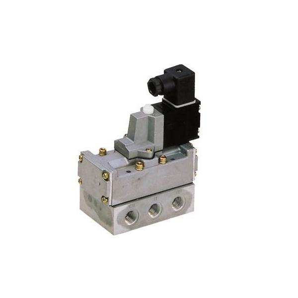 特長●サブプレートタイプです。仕様●使用流体:空気●流体温度:-10〜60℃（凍結なきこと）●使用圧力:0.1〜1MPa ●有効断面積(mm[[の2乗]]):25 ●接続口径:Rc3/8 ●電源(V):AC200 ●音速コンダクタンス(C[...