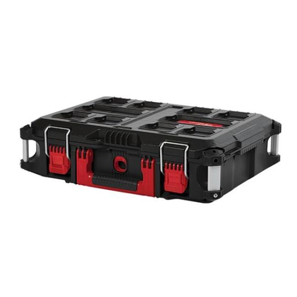 詳細はメーカーHP参照特長耐衝撃性ポリマー製です。IP65防水性能です。商品スペック仕様・規格 金属補強されたサイド部 (48-22-8424，8425)色：ブラック/レッド外形寸法(mm)間口：561外形寸法(mm)奥行：411外形寸法(...