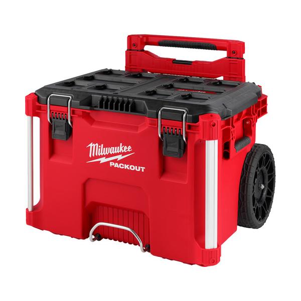 特長自由に組み合わせられるPACKOUTモジュラーシステムです。耐衝撃性ポリマー製です。移動に適したよりコンパクトな高耐久伸縮式キャリーハンドル付きです。サイド部とラッチは金属補強されています。トレイ付きで収納性がアップしています。228m...