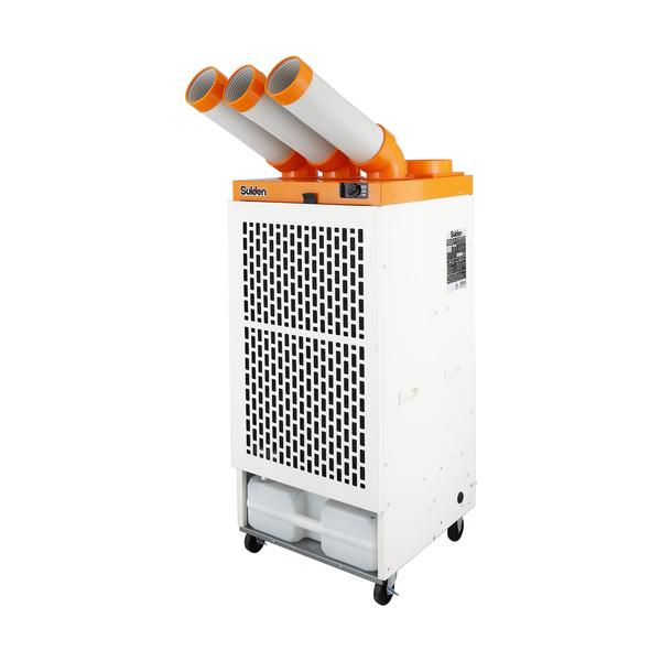 用途マシンなどへの部分冷却に。広い場所でのスポット冷房に。夏場の暑気対策として。商品スペック仕様・規格 3口タイプ・首振りなし電源コードなし冷媒R32仕様電源(V)：三相200冷房能力(kW)(50/60Hz)：6.2/6.7消費電力(kW...