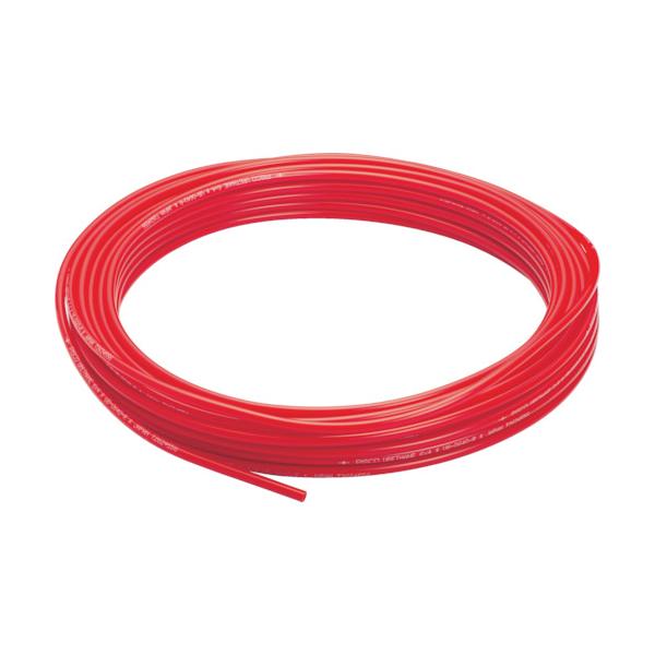 仕様・規格 使用圧力：0.8MPa(20℃ 65%RH時)使用真空圧力：-100kPa使用温度範囲：-15〜60℃(凍結なきこと)色：レッド外径(mm)：10内径(mm)：6.5最小曲げ半径(mm)：20使用流体：空気、水(条件あり)全長(...