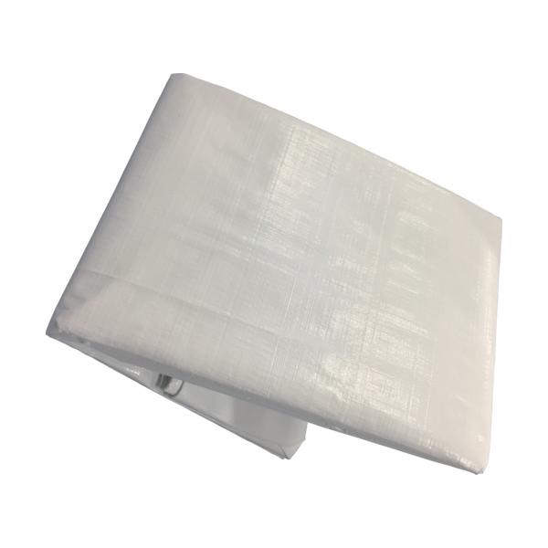 特長清潔感のあるホワイトで景観を損なわない厚手の作業用シートです。用途機械カバー、養生用シートなどに。商品スペック仕様・規格 厚さ：0.22mm色：ホワイト幅(m)：2.5長さ(m)：3.4厚さ(mm)：0.22ハトメ数(個)：14ハトメピ...