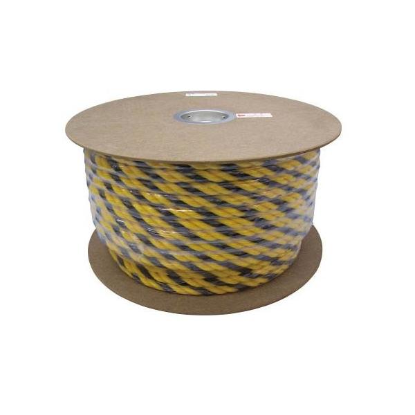 特長●立入禁止箇所の表示や区画整理等で目立つトラ模様です。用途●立入禁止箇所の表示や区画整理等の表示。仕様●ドラム巻●３打●16mm×100m●線径(mm):16●長さ(m):100●包装形態:ドラム巻●質量:13.35kg材質・仕上げ●ポ...