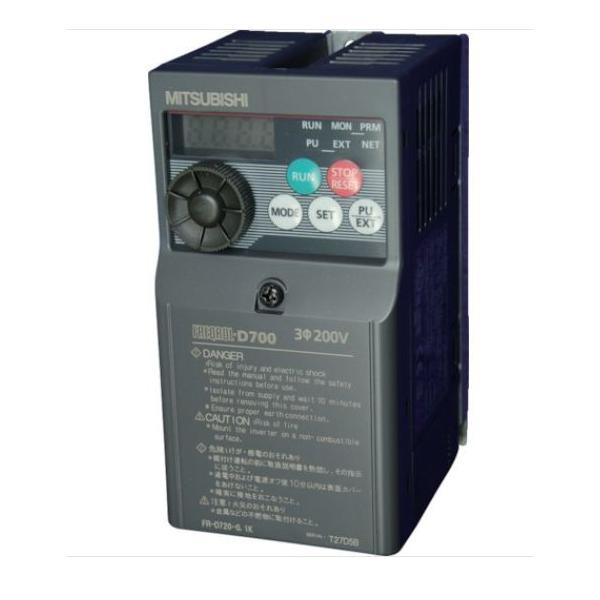 写真はイメージです。三菱純正品の国産、未使用、新品です。メーカー保証は製造後、最大で18ヵ月です特長汎用磁束ベクトル制御により150％/1Hz、200％/3Hz(3.7K以下)高始動トルクを実現しました。信頼性・保全性の向上に加え、簡単操作...