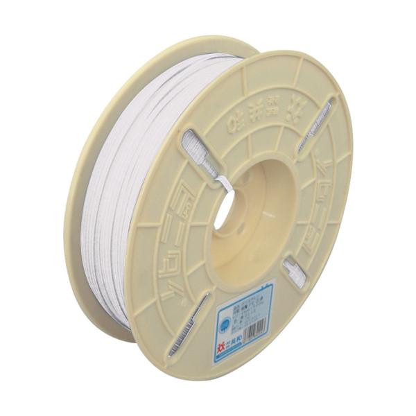 用途電源コード・電線等の結束。ポリ袋・ネット等の結束。商品スペック仕様・規格 食品衛生法・食品、添加物の規格基準に適合色：白幅(mm)：4長さ(m)：500材質 被覆材:ポリエチレン（PE）中芯:針金（スチール）質量・質量単位 1.3ｋｇ使...