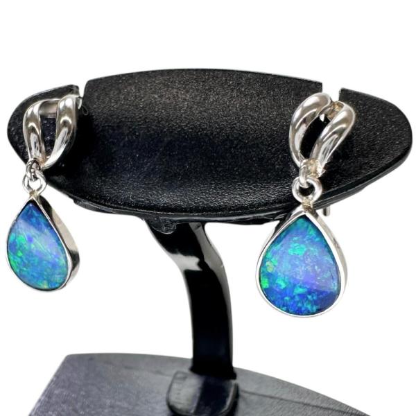 ■商品情報[管理番号]N26022623702[対象]レディース[素材] Ptプラチナ[石]オパール（ダブレット）[総重量]約1.0g[サイズ]メイン石：縦7.0mm x 横5.0mmトップ：縦8.1mm x 横5.4mm x 厚み1.9m...