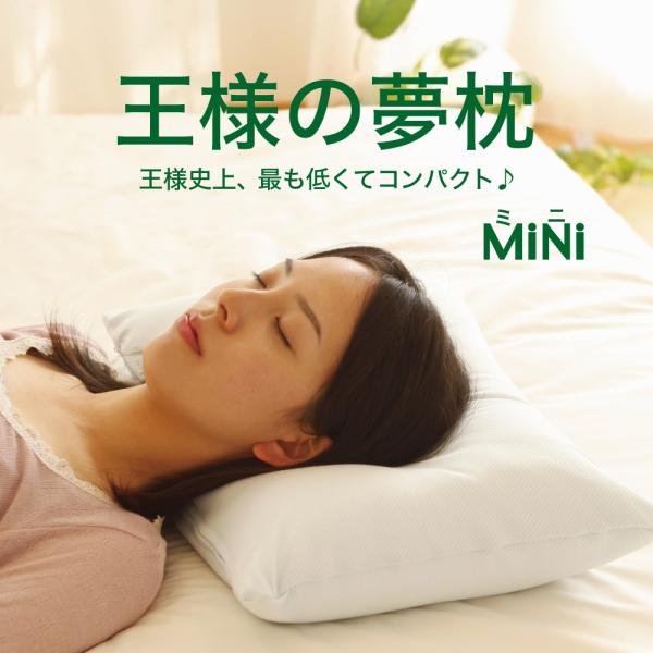 ■商品名　王様の夢枕ミニ (専用ピロケース付）■中素材　ポリエステル100％（超極小ビーズ95％、ポリエステルわた5％）■側生地　ポリエステル85％、ポリウレタン15％■枕カバー素材　東レ『CEO〓α』使用　ポリエステル55％、綿45％■サ...
