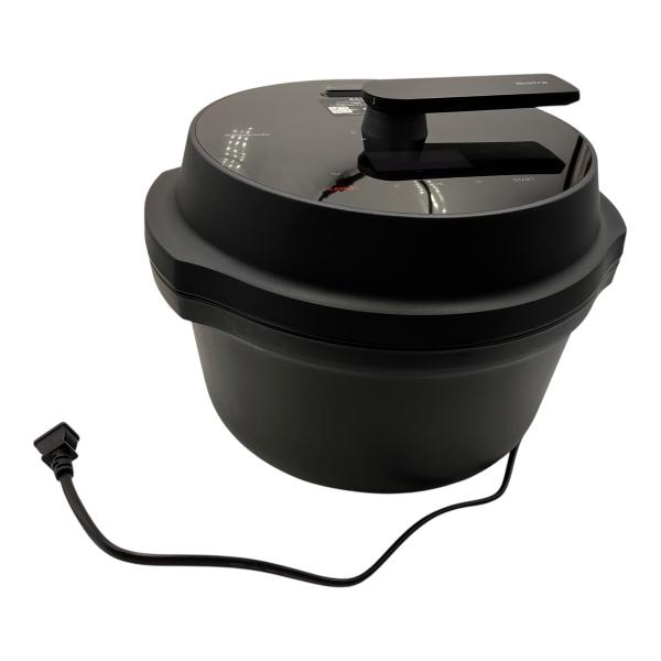 商品ランク：C（傷や汚れが多くある）動作確認：電源ON/OFF、液晶表示、各ボタン操作、加熱動作、圧力調整動作、内鍋の状態、パッキン状態、付属品、型番ラベル、製造年確認済み。外装状態：目立つ傷や汚れ、使用感はほとんどありません。付属品：電源...