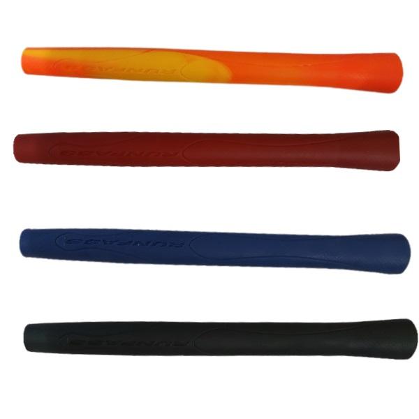 マレットゴルフ グリップ 用品 ランファス スティック専用 グリップ　G-25　　*日本製　　　　・ブランド名：RUNFASS/ランファス 　　　　・品番：G-25　　・素材：高弾性エラストマー　　・サイズ：長さ/約26.5ｃｍ　　グリップ...
