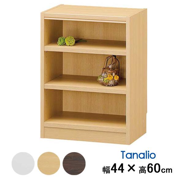 豊富なサイズとカラーから選べる、オープンラック タナリオシリーズ。全ての棚が3cm間隔で移動可能で、収納に合わせた自由な棚割ができます。より強度のある新しい棚ダボ、巾木よけなど、多目的棚に求められる機能が満載です。【サイズ】幅44×奥行29...