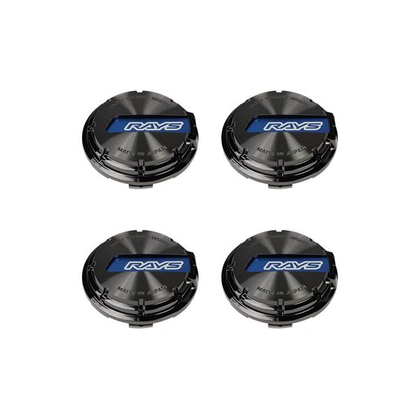 RAYS Gram Lights   No.16 GL CAP BK-Chrome/BL  4個商品コード： 61025000003BLハブクリアランス 8mm・57CR SPEC D・57CR SPEC M・57DR SPEC D・57C...