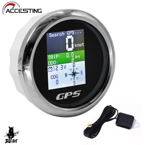 仕様：- バッテリー電圧：9?32VDC- 表示範囲：0?600 km/h mph knots（小数点以下を四捨五入）- 動作電流：120mA未満- 動作温度：-20?70℃- 保存温度：-30?80℃- バックライト：TFTスクリーン寸法...