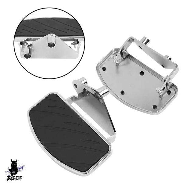 新品のフロアボードです。材質は高品質のビレットアルミニウムとラバーです。左右1セット。カラーはクローム。ホンダシャドウ400と750用のフィット性が良いです。パッケージには写真の通りのものが含まれます。