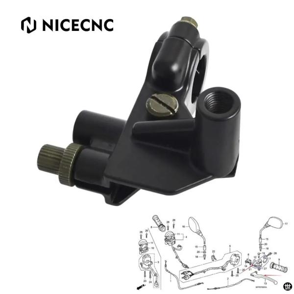 -- CONDITION: 新品 -- PART TYPE: クラッチレバー -- COLOR: 黒 -- MATERIAL: 鋳造合金 -- 参照番号OEM: 53172KPP860/53172-KPP-860 -- FIT 7/8 ''...