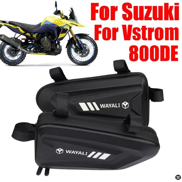 ?備品:  スズキV-STROM800DE用    ?機能:  * ナイロンスパンデックス製、耐久性    * 丈夫なハードシェル防水バッグ  * 丈夫で耐水性のジッパー、バッグを拡張するために使用される360度のジッパー  * 調節可能な...