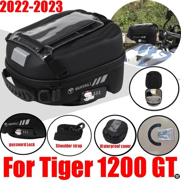?FITMENT:FOR TRIUMPH TIGER 1200 GT 2022 2023 NOTE: MOTORCYCLE TANKLOCK TANK BAG REQUIRES SPECIFIC FLANGE, IF YOUR MOTORC...