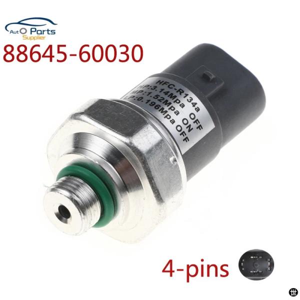 NEW 88645-60030 AC PRESSURE SWITCH FOR TOYOTA COROLLA LAND CRUISER MATRIX RAV4 SIENNA FOR LEXUS 443440-0050 80440-S1K-00...