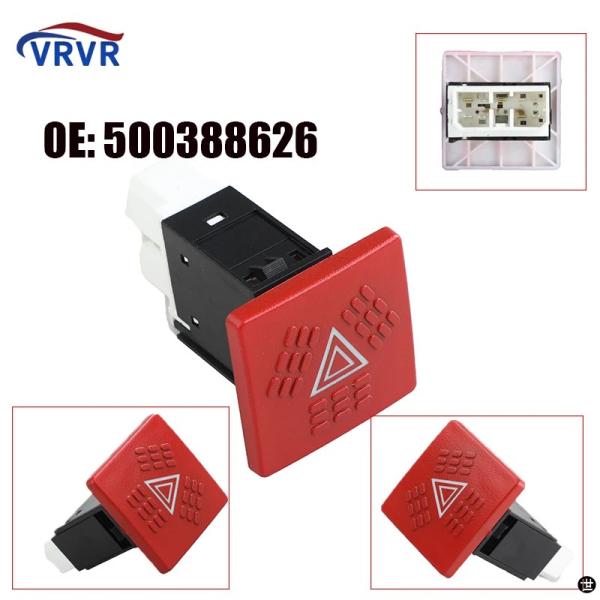 警告緊急スイッチ緊急危険フラッシャー  IVECO EUROTECH EUROCARGOトラック運転手用500388626 234029    条件: 100% 新品、100% 工場テスト済み。 スイッチタイプ: 危険灯警告スイッチ フィッ...