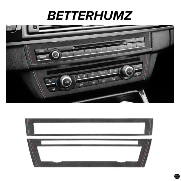 適切なモデル: BMW F10シリーズ5 2011-2017用  フィット: 左ハンドル/右ハンドル  素材: アルカンタラ/カーボンファイバーレザー製  色: 黒   機能:  1.プラグアンドプレイ、変更は不要  2.楽しいタッチ  3...