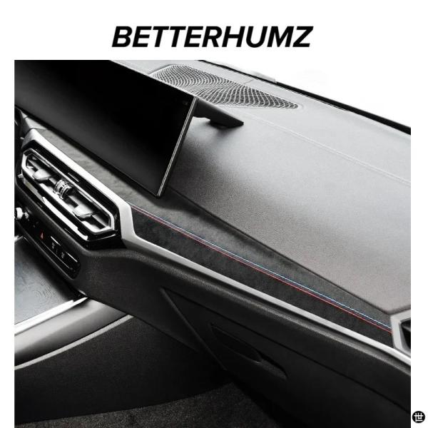 BMW G20 G28 320I 325I 330I 3 I3シリーズ2020-/G42 G23 425I 430I 4 I4シリーズ2020-に適したパフォーマンススタイルのカバー 素材: アルカンタラ/模造カーボンファイバーレザー 色:...