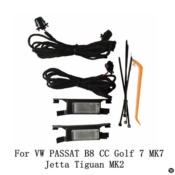 製品名: リアフットウェルライト アイテムタイプ: パスウェイ照明 製品名: ケーブルハーネス付きLEDフットウェルライト パーツ番号: 5GG947409 ルーメン: 2800LM  インターフェイスのタイプ: T10 W5W194 パサ...