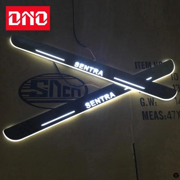 HIGNに関係する化学物質:なし証明:CCC特殊機能:LED MOVING DOOR SILL LIGHTS物質タイプ:ACRYLIC項目タイプ:歓迎ペダルライト色:青い電圧:12Vルーメン:2600LM製品の重さ:0.5KGモデル名:FO...