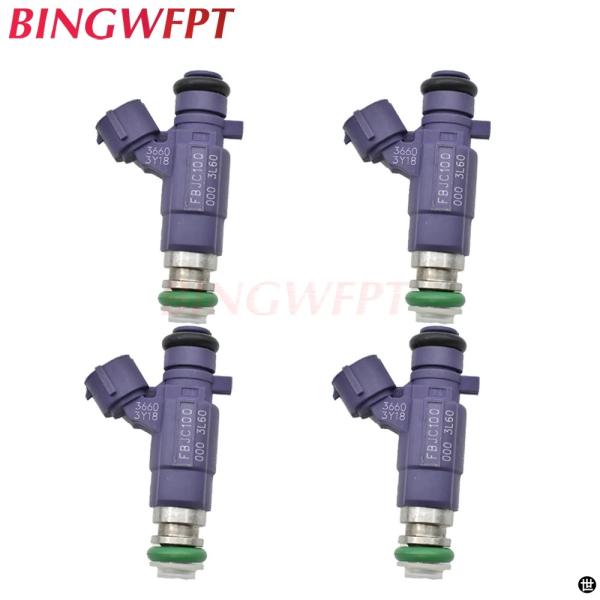 4X FUEL INJECTORS 16600-2Y915 166002Y915 FOR NISSAN X-TRAIL T30 T31 2.0 2.5 PETROL QR20D MURANO FOR INFINITI  ATTENTION ...