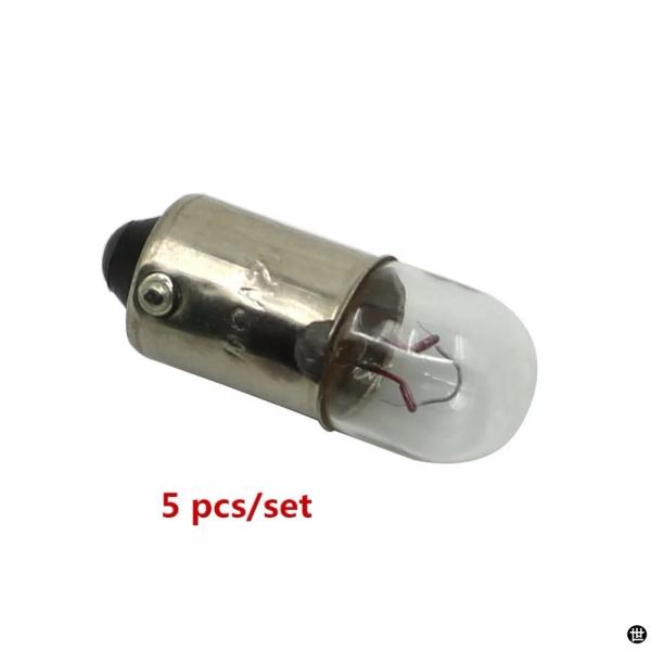 12ボルト-3Wの電球 インストルメントパネル電球 シングルフィラメント 5個入りパックで販売 CB 750 4 KO K1 K2-K6 NO. 34902-259-003 の照明器具4電球 12V 3W のセット