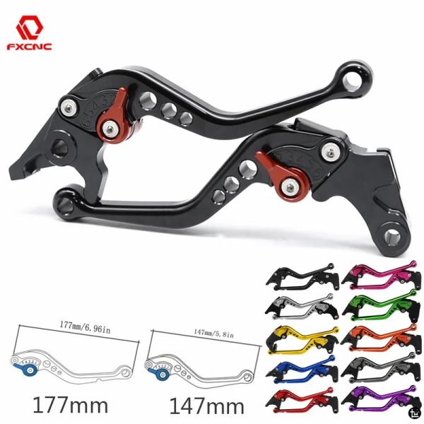 説明:  CONDITION:新品  素材: アルミニウム  長さ: 長さ 17.7CM 短さ 14.7CM  パッケージ内容: 1ブレーキと1クラッチレバー  INSTALL: 指示なしで簡単に取付  注意: レバーは、写真の形ではなく、...