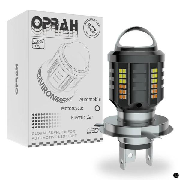 ? デュアルカラーホワイトイエローハイロービーム:この製品は白と黄色のデュアルカラーハイロービームを提供し、より広くて明るい照明範囲をロード上の視認性を高めます? CSP LED 光源:この製品は CSP を使しています LED 光源は、従...