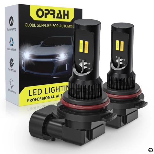 OPRAH 2X CANBUS H11 H7 LED フォグライト バルブ 9005 HB3 9006 HB4 LED 1860 CSP DRL カードライビングランプ デュアルカラー ホワイト イエロー 12V 7200LM仕様: 名前:...