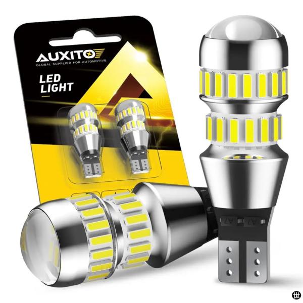 AUXITO 2X T15 LED CANBUS T15 W16W LED 電球 CANBUS エラーフリー ハイパワー スーパーブライト フォルクスワーゲン BMW シボレー アウディ フォード カードロップシッピング：はい ：はい *ベ...
