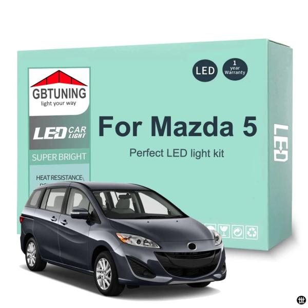 このCANBUSインテリアLEDライトパッケージキットは、マツダ5 2006-2009 2010 2011 2012 2013 2014 2015に適合します パッケージに含まれるもの：フロントドームマップライト-2個リアドームマップライト...