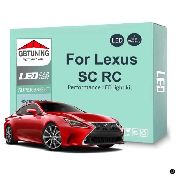 このCANBUSインテリアLEDライトパッケージキットは、レクサスSC RC SC300 SC400 SC430 RC300 RC300H RC350 RC200T 1991-2018に適合します? SC SC300 SC400 1991-...
