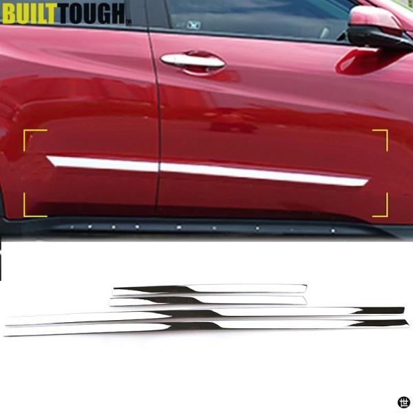 装備: HONDA HR-V VEZEL 2016 - 2018構成: 4個セット色: 光沢仕上げ材質: 高級ステンレス特徴:取り付けが簡単、 3M 粘着テープが背面にあります100% 防水色あせせず、錆びません目を引く外観を提供し、あなた...