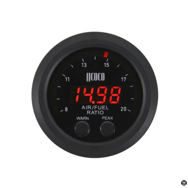 O2 酸素センサー 06J906262AA 付き 52MM 自動空燃比ゲージ インジケーター特徴:- 高精度- レーシングルックはあなたの車車両の特性を強化します- 装備品: 汎 52MM 直径電圧計バイク車トラックガソリンエンジンに適合互...