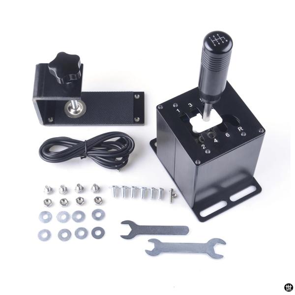 USB H ギア シフター LOGITECH G27 G29 G25 G920 THRUSTMASTER T300RSGT シフト ノブ ETS2 SIM ギア シフト PC レーシング ゲーム HB-1014 タイプ: H ギア シフター...