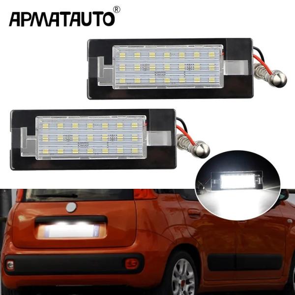 説明: 18SMDハイパワーLEDライセンスプレートライトランプのペアプラグアンドプレイ、素早いインスタント起動時間簡単な取り付け、OEM品質と装備品との直接交換6500K白色光警告エラーコード、球切れ警告メッセージなしで特別に設計されてお...