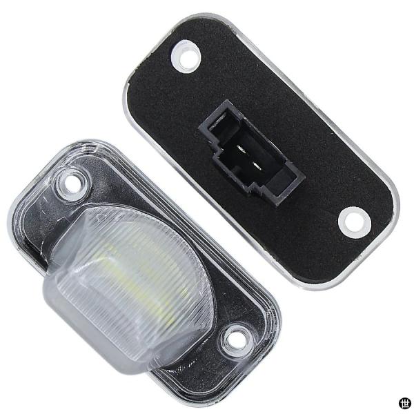 LED CANBUS 車のナンバープレートランプ VW T4 トランスポーターシンクロ TR CAMPMOB TYP2TRANSP.LT[CAMP] オートナンバーランプ 12V 1 ペアの高出力エラーフリー LED ライセンス プレート ...