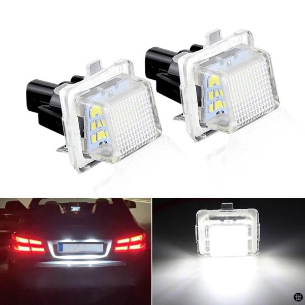 特徴： 100％新品で高品質 電源を節約します ビーム角：180度でナンバープレートを完璧に照らします 古いライトを交換するだけで簡単に取り付けられます 色：ホワイト動作電圧：12V 発光体：各18個のマルチチップ3528 SMD LED光...