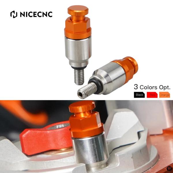 KTM EXC 300 EXC 350F EXC SX SXF XCW XCFW MXC 125 250 300 350 400 450 500 520 525 530 M4X0.7 フォークエアブリーダーバルブネジモトクロスエアプレッシャ...