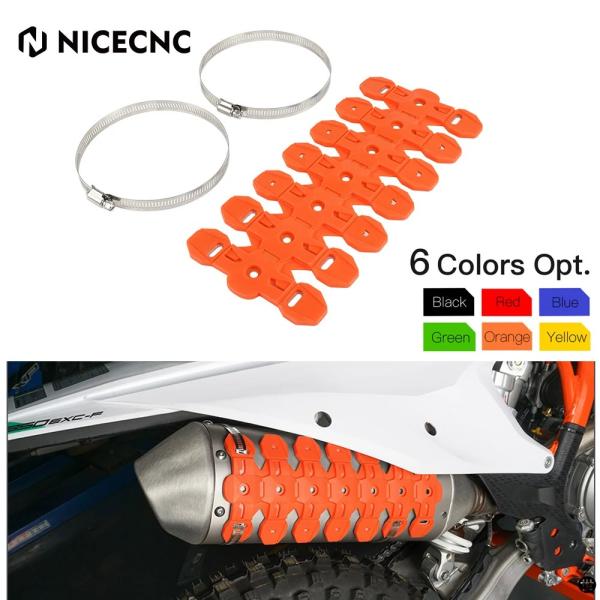 特徴: - 2ストロークおよび4ストロークバイクに汎 - 高級ステンレススチールとシリコンで作られており、広いカバー範囲のデザインで市場のほとんどのサイレンサープロテクターを上回っており、より優れた保護、火傷防止、高温耐性、低熱伝導率を提供...