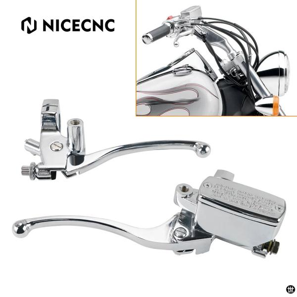 電気メッキ 1 インチ ブレーキ マスター シリンダーとクラッチ レバー 1 インチ 25MM ブレーキ ハンドルバーを備えたほとんどのバイクに汎フィット 取り付けが簡単、カスタムは必要ありません商品詳細: 状態: 新品 タイプ: 油圧ブレ...