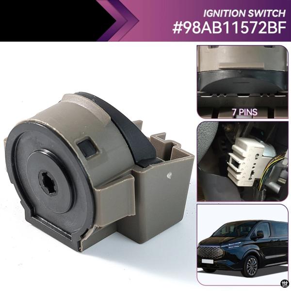 状態:新品材質:エンジニアリングプラスチック PBT GF20含まれるもの:1 X イグニッションスイッチメーカー部品番号:98AB-11572-BG1363940;1677531;1352959;1072233;1062207;対応機種:...