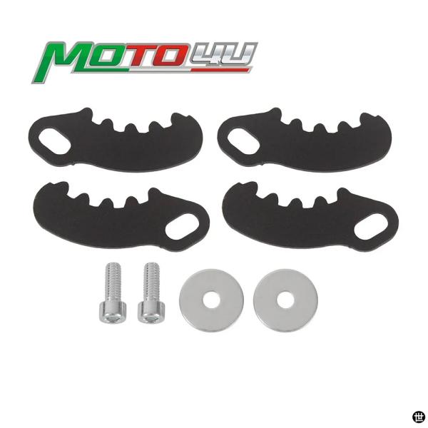 4PC カム カムシャフト ロック ホルダー エンジン プーリー タイミング ロック ツール セット プーリー リテイナー ドゥカティ テスタストレッタ スーパースポーツ マルチストラッド 新品素材: アイアン装備品: ドゥカティ 848、...